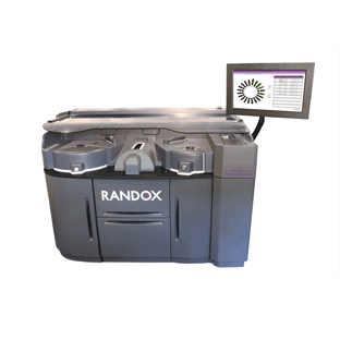 Evidence Evolution fully automated floor standing analyzer from RANDOX ...