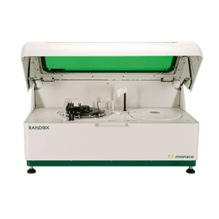 RX monaco automated bench top analyzer from Randox Food Diagnostics | Biosave